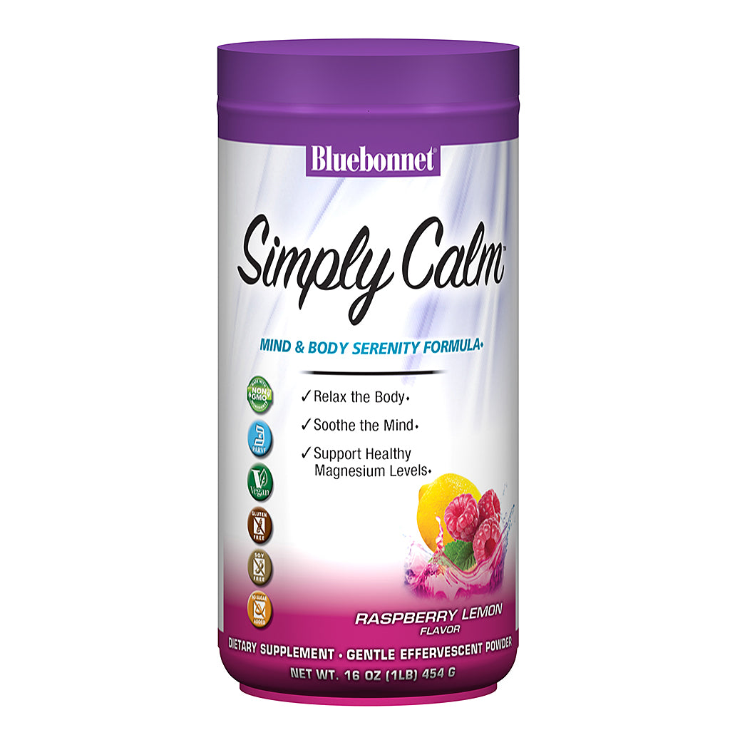 SIMPLY CALM® POWDER RASPBERRY LEMON FLAVOR 1 lb – The Vitamin Depot